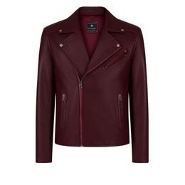 Felix Hardy Lederjacke in Pflaume | Gr.: S