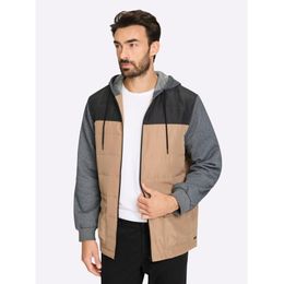 WITT WEIDEN Jacke in camel-anthrazit-meliert | Gr.: 48