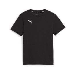 Puma T-Shirt "TeamGoal CasuaLongsleeve Tee Jr" in Schwarz | Gr.: 140