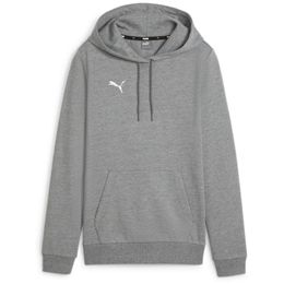 Puma Hoodie "TeamGoal CasuaLongsleeve Hoody Wmn" in Grau | Gr.: M