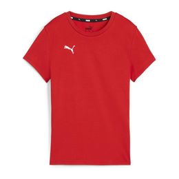 Puma T-Shirt "TeamGoal CasuaLongsleeve Tee Wmn" in Rot | Gr.: XS
