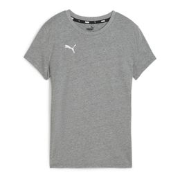 Puma T-Shirt "TeamGoal CasuaLongsleeve Tee Wmn" in Grau | Gr.: XS