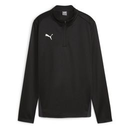 Puma T-Shirt "TeamGoal Training 1/4 Zip Top Wmn" in Schwarz | Gr.: L