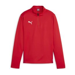 Puma T-Shirt "TeamGoal Training 1/4 Zip Top Jr" in Rot | Gr.: 140