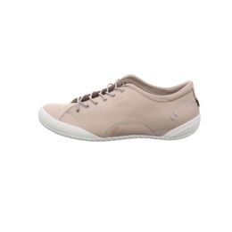 Esgano Damenschnürrschuhe halb sportlicher Boden Da.-Sporty in Beige | Gr.: 40