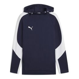 Puma Hoodie "TeamEVOSTRIPE Hoody" in Blau | Gr.: M