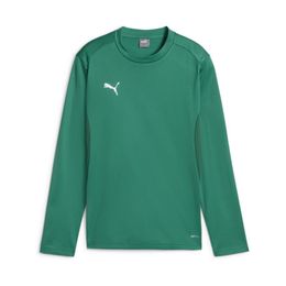Puma Pullover "TeamGoal Training Sweat Jr" in Grün | Gr.: 128