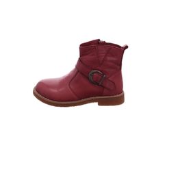 Andrea Conti Leder-Boots in Bordeaux | Gr.: 27