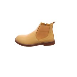 Andrea Conti Leder-Boots in Ocker | Gr.: 28