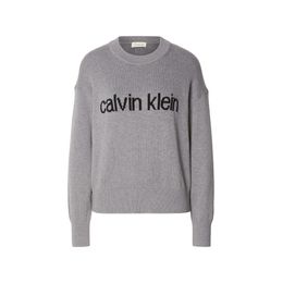 Calvin Klein Jeans Pullover Damen Gr&ouml;&szlig;e XS grau / schwarz