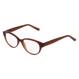 Fielmann MC 592 CL Brille Damen | Fassung: Vollrand, Oval, Braun Aubergine