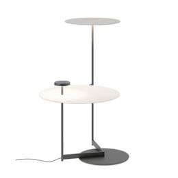 Vibia Flat 5945 Stehleuchte Grau 2700K