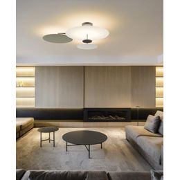 Vibia Flat 5922 Deckenleuchte Wei&szlig;/Gr&uuml;n 2700K