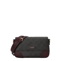 JOOP! Schultertasche 'Piazza Edition Nil' Damen Größe One Size dunkelbraun / burgunder / schwarz