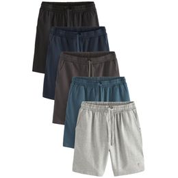next Pyjamashorts Herren Gr&ouml;&szlig;e S marine / dunkelgrau / graumeliert / petrol / schwarz