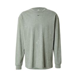 Nike Sportswear Shirt 'ESS' Herren Größe L tanne / pastellgrün