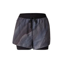 Only Play Sportshorts 'ONPWAVES-2' Damen Gr&ouml;&szlig;e XL saphir / hellgrau / schwarz