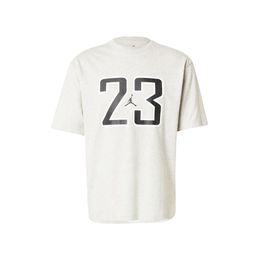 Jordan T-Shirt Herren Gr&ouml;&szlig;e S hellgrau / schwarz / wei&szlig;