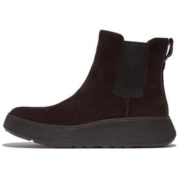 fitflop Chelseaboots »F-MODE« Chunky Boots mit Plateausohle dunkelbraun 41 41 Mit beidseitigen Stretcheinsatz zum Schlupfen