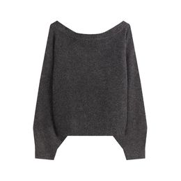 Bershka Sweater female Grey size XS