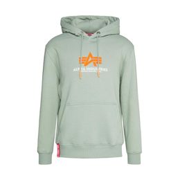 Alpha Industries Sweatshirt Herren Größe L mint / schwarz / weiß