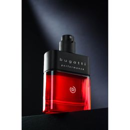 Bugatti Duft-Set »performance red for him EdT 100ml + SG 200ml GP« transparent Herrenduft