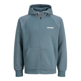 Jack & Jones JACK & JONES Sweatjacke 'JJThatcher' Herren Gr&ouml;&szlig;e XXL rauchblau