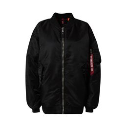 Alpha Industries Jacke 'Ma-1' Damen Gr&ouml;&szlig;e M/L rot / schwarz / wei&szlig;