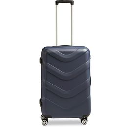 Stratic Hartschalen-Trolley »Arrow 2, 65 cm« 69 l 4 Rollen Reisekoffer Reisegepäck Aufgabegepäck TSA-Zahlenschloss Blue