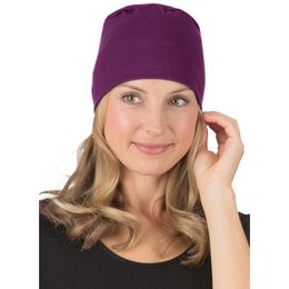 TRIGEMA Strickmütze »Soft-Cap« 1 Stk. tlg. brombeer 900 900 Elastischer Feinripp