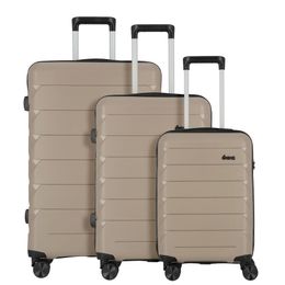 d&n D&N Kofferset 'Travel Line 4100' Herren Gr&ouml;&szlig;e One Size taupe