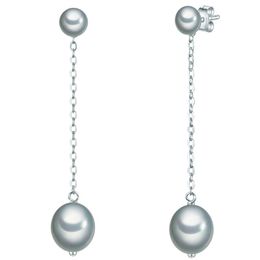Valero Pearls Paar Ohrhänger »Set: VP866« aus Sterling Silber silber 51,1 Ohrhänger für Damen