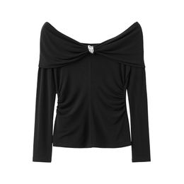 Mango Shirt 'XJESSY' Damen Gr&ouml;&szlig;e S schwarz