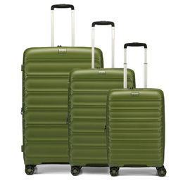 d&n D&n Suitcase Set 'Travel Line 4700' male Green size One Size