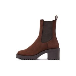 Derimod Ankle Boots Damen Größe 39 braun Winterschuhe