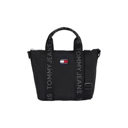 Tommy Jeans Tragetasche »TJW ESS DAILY MINI TOTE«, Damen Henkeltaschuhe, Umhängetasche, Schultertasche mit Logoflagge schwarz
