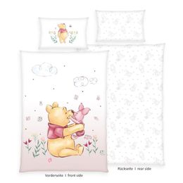 Disney Babybettwäsche »Winnie Pooh« 2 Stk. tlg. Wendebettwäsche bunt Obermaterial: 100% Baumwolle B/L: 100 cm x 135 cm