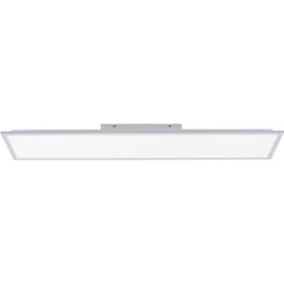JUST LIGHT LED Panel »FLAT« LED-Board 1 Stk. Kaltweiß Neutralweiß Warmweiß LED Deckenleuchte, LED Deckenlampe silberfarben