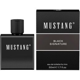 Mustang Eau de Toilette »BLACK SIGNATURE for him EdT 50ml« transparent Herrenduft