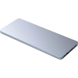 Satechi Computer-Adapter »USB-C Slim Dock for 24" iMac« USB-C zu MicroSD-Card SATA SD-Card USB 2.0 USB Typ A USB Typ C 34 cm blau...