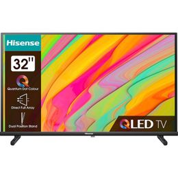 HISENSE LED-Fernseher »32A5KQ« 80 cm/32 ′′ Full HD VIDAA U6 schwarz Größe mit Standfuß (BxHxT) in cm: 72,1 × 45,2 × 17,9