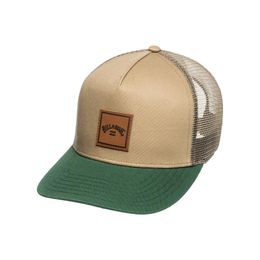 Billabong Snapback Cap »Stacked« Khaki Einheitsgröße Einheitsgröße Stoff: Baumwoll-Twill-Stoff
