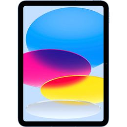 Apple Tablet »iPad Wi-Fi + Cellular 10. Generation inklusive Poweradapter« (27, 68 cm / 10, 9 ′′) iPadOS 64 GB 5G ) blue Kompatibel mit Apple Pencil..