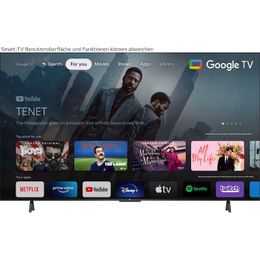 TCL LED-Fernseher »75P631X2« 189 cm/75 Android TV Smart-TV anthrazit Google Assistant Sprachsteuerung, Alexa kompatibel, rahmenloses...