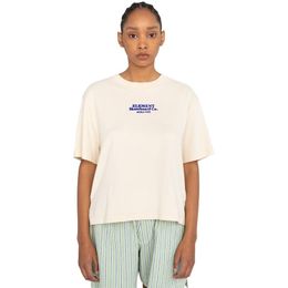 Element T-Shirt »Velvet« Parchment M M Material: Single-Jersey-Stoff aus...