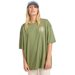 Billabong T-Shirt &raquo;Take A Tour&laquo; Luv Army L L Material: Schwerer Stone-washed Baumwolljersey
