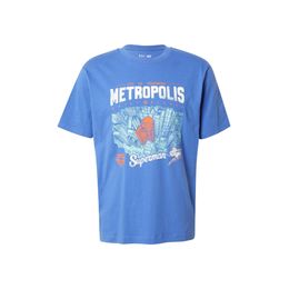 GAP T-Shirt 'SUPERMAN METROPOLIS' Herren Gr&ouml;&szlig;e XL azur / aqua / orange / wei&szlig;