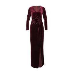 Vera Mont Kleid Damen Größe 48 weinrot Winterkleid