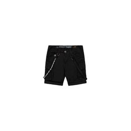 Alpha Industries Shorts »Utility Short« black 38 - Normalgrößen Normalgrößen 38 Twill Stretch Stoff