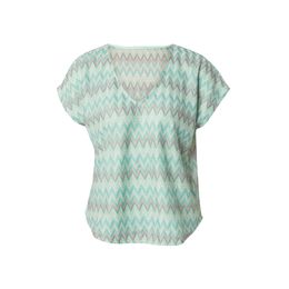 V&eacute;ro Moda Vero Moda T-Shirt 'VMDICTE' Damen Gr&ouml;&szlig;e XS jade / hellgr&uuml;n / rosa